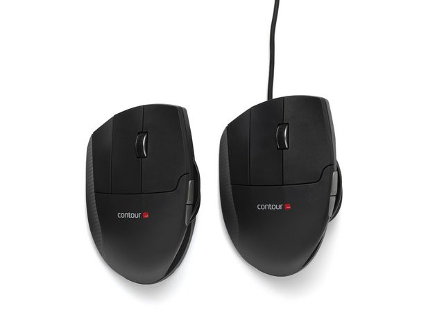 Mus CONTOUR Unimouse trådlös vänster - Contour - papperskungen.se
